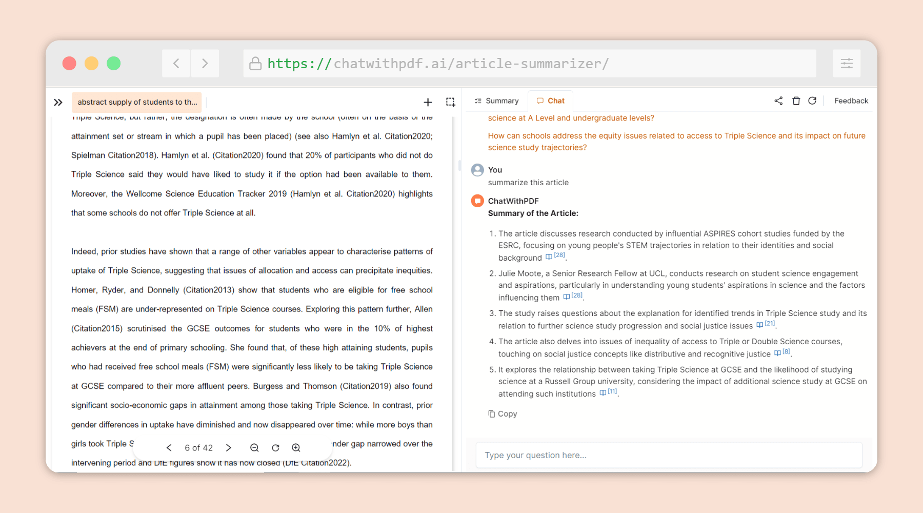 Article Summarizer - Summarize Article for Free