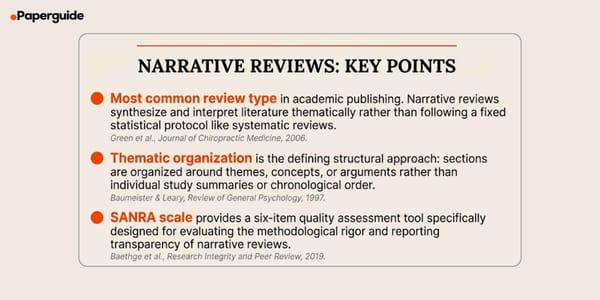 How to Conduct a Narrative Review: (Steps + Examples)