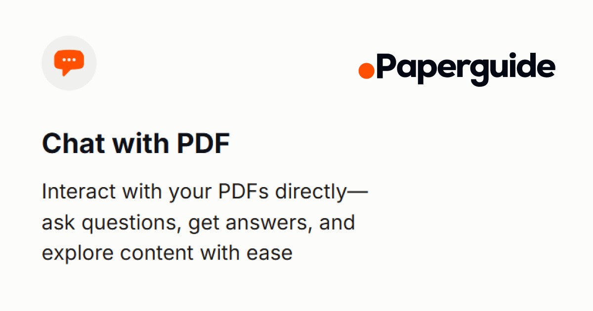 Chat with PDF: Easily Interact & Extract Information from PDFs