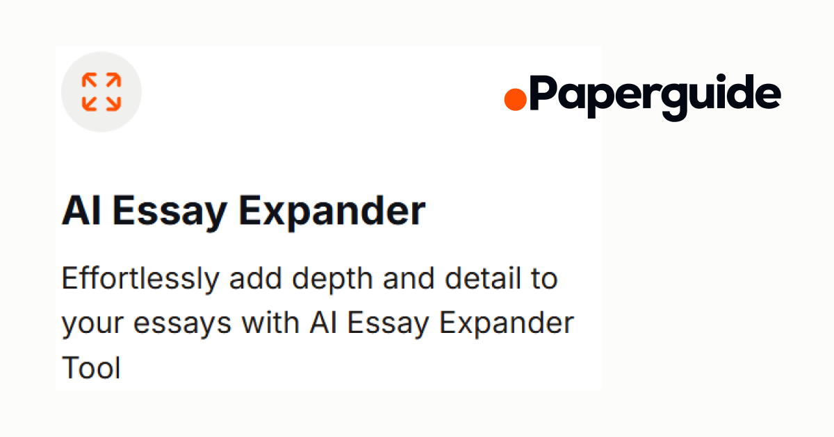Essay Expander: Extend Your Essays with AI in One Click